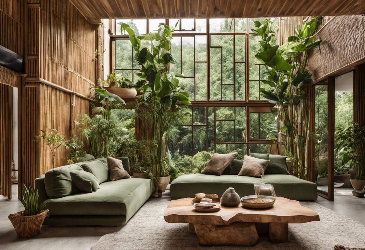 Biophilic Living Room | ai4spaces
