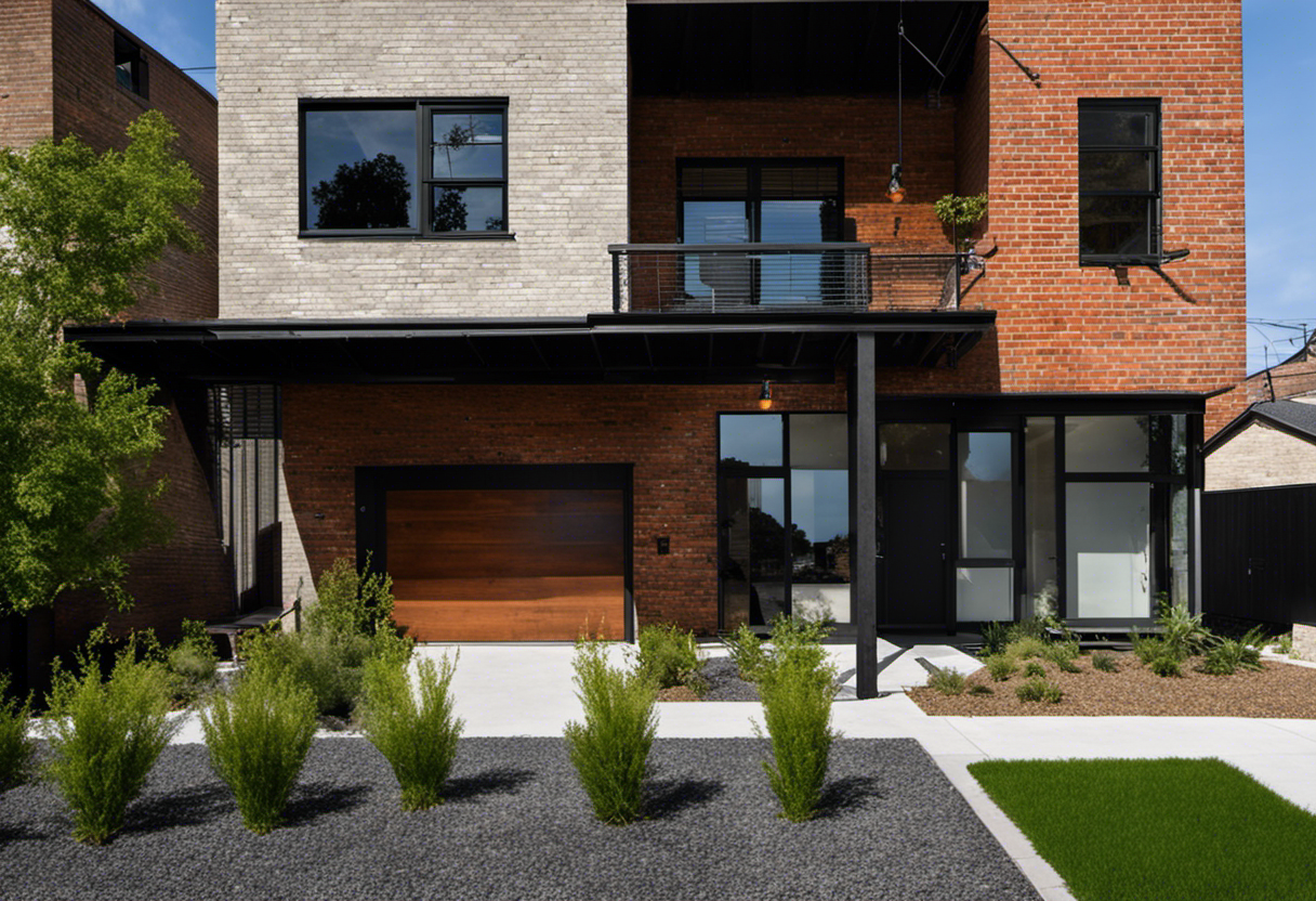 Industrial House Exterior | ai4spaces