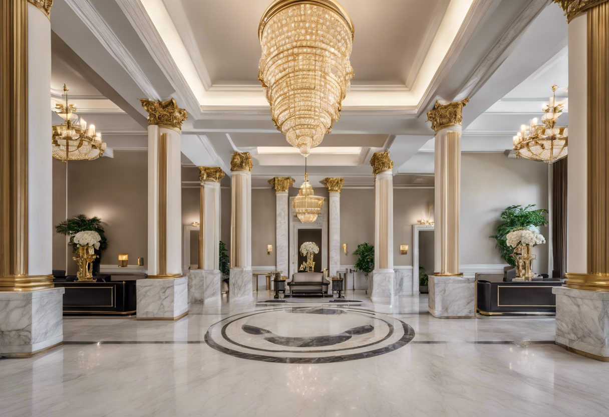 ai4spaces: Neoclassical Hotel Lobby
