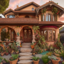 Bohemian House Exterior | ai4spaces