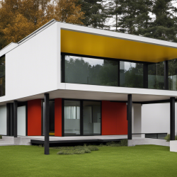 Bauhaus House Exterior | ai4spaces