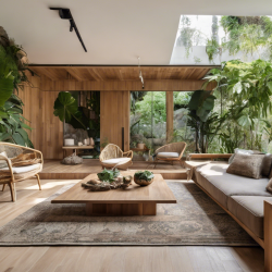 ai4spaces: Biophilic Living Room