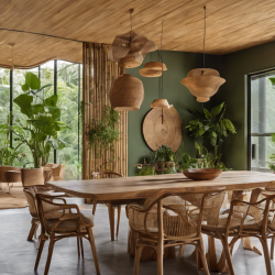 Biophilic Dining Room | ai4spaces