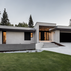 ai4spaces: Minimalist House Exterior