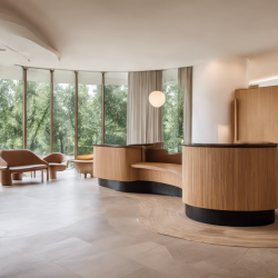 ai4spaces: Mies van der Rohe Hotel Lobby