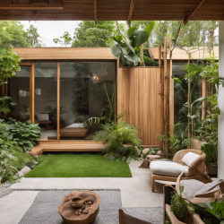 ai4spaces: Biophilic House Exterior