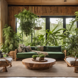 ai4spaces: Biophilic Living Room