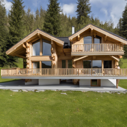 Alpine House Exterior | ai4spaces