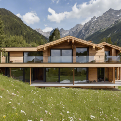 Alpine House Exterior | ai4spaces