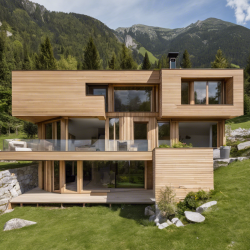 Alpine House Exterior | ai4spaces