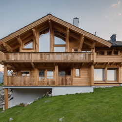 Alpine House Exterior | ai4spaces